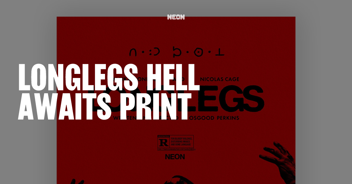LONGLEGS Hell Awaits Print