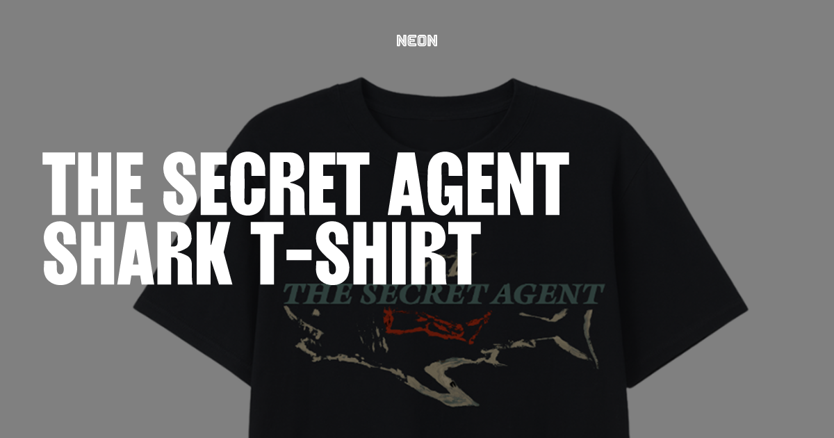 THE SECRET AGENT Shark T-shirt
