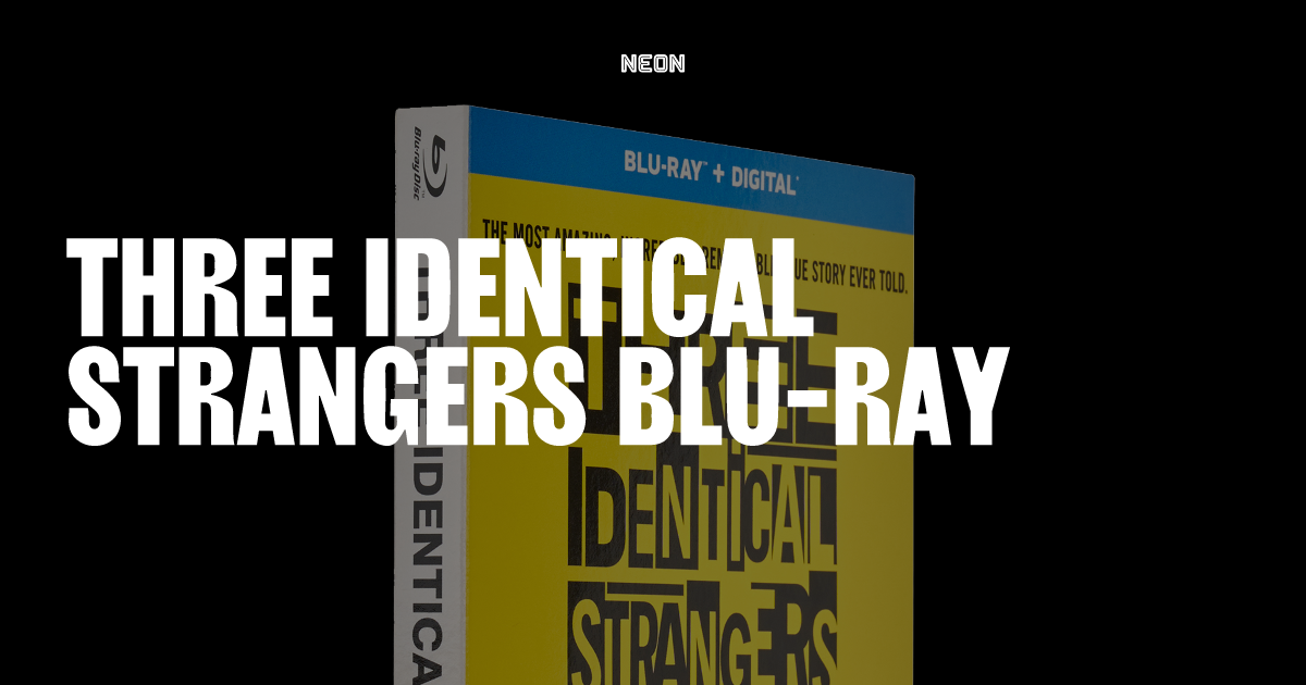 THREE IDENTICAL STRANGERS Blu-ray