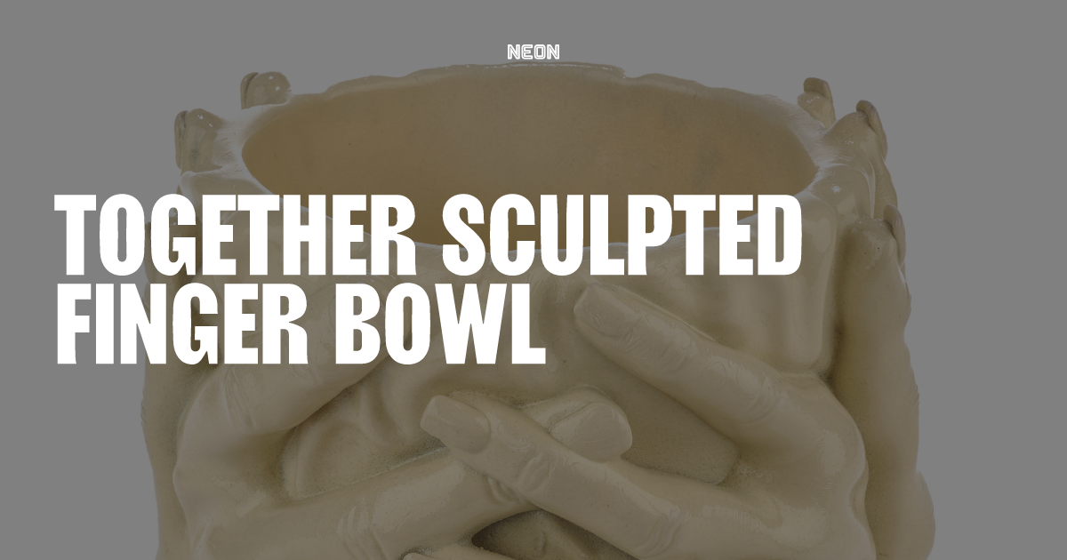 TOGETHER Sculpted Finger Bowl